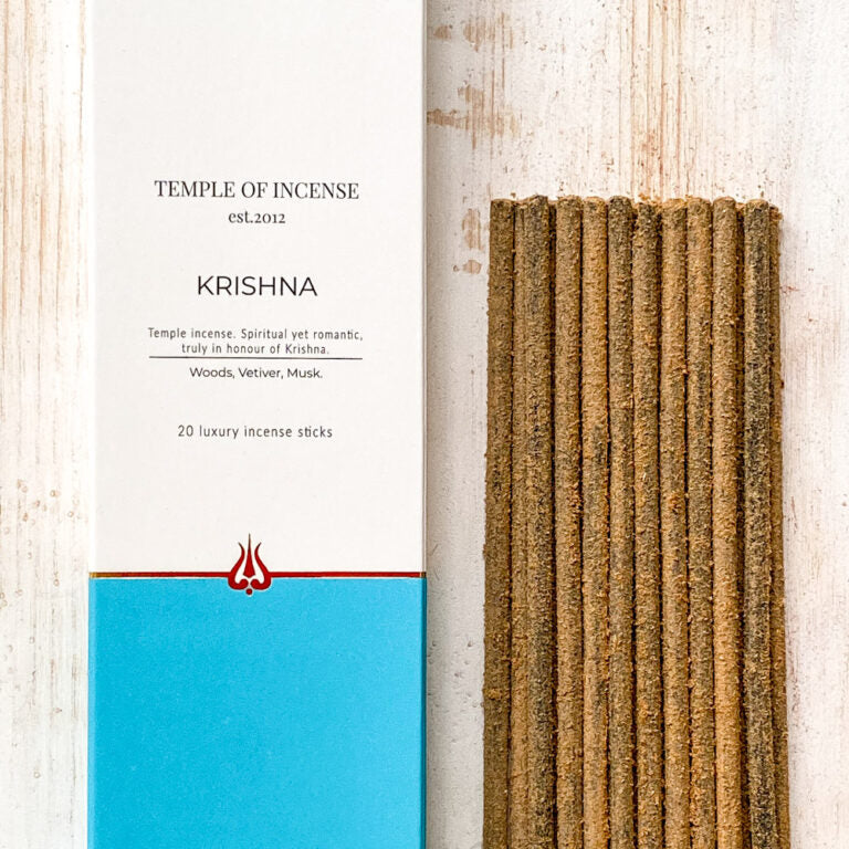 Krishna Incense Sticks - Temple of Incense – TREEHOUSE THE SPIRITUAL SHOP